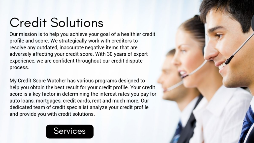 score - My Credit Score Watcher